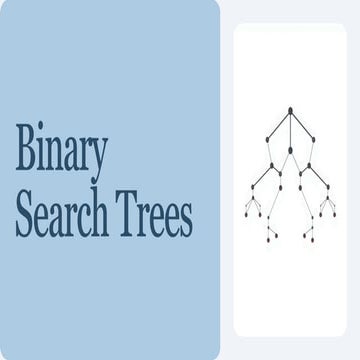 Binary Search Tree (BST) Operations Insertion • Deletion • Searching ...