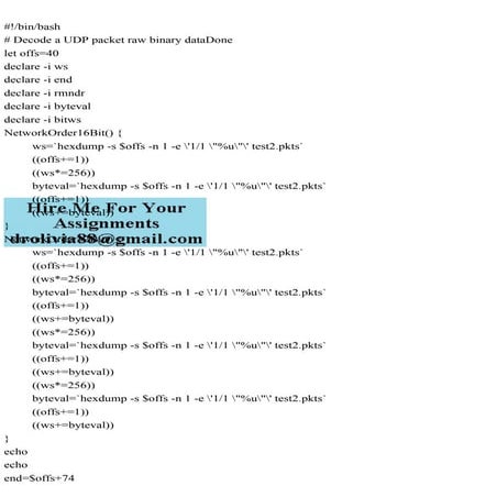 Binbash Decode A Udp Packet Raw Binary Datadonelet Offs40pdf 