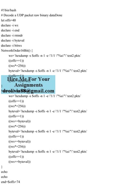 Binbash Decode A Udp Packet Raw Binary Datadonelet Offs40pdf