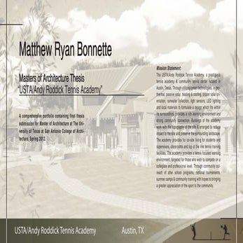 Matthew Bonnette presentations