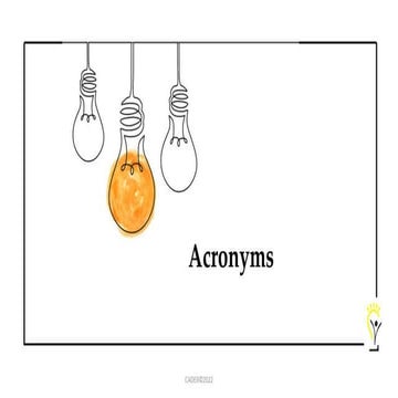 Acronyms | PDF