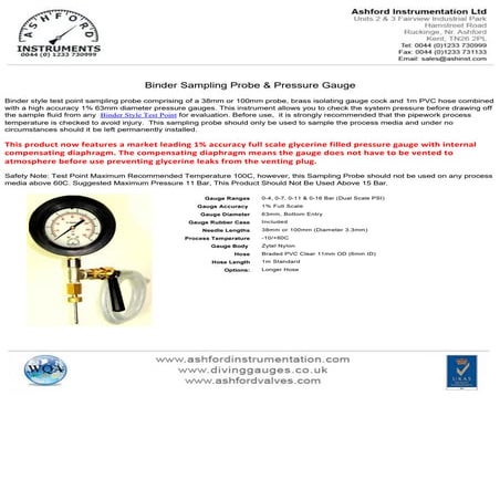 Pressure Gauge Damping Techniques – CGKWYM