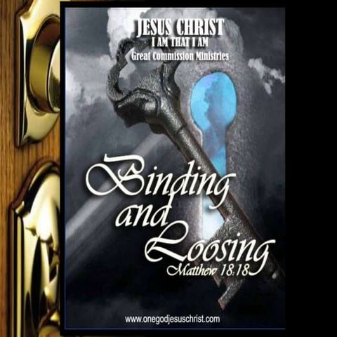 Binding and loosing | PPT