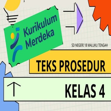 BINDO BAB 5 TEKS PROSEDURE KELAS 4 SEMESTER 1 | PPTX