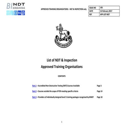 BINDT Training Institutes.pdf