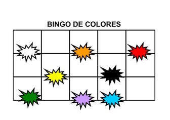Bingo de-colores-y-formas-2 | PPT