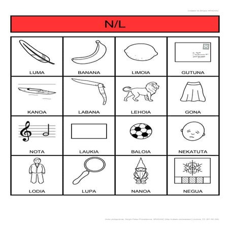 Bingo N - L | PDF