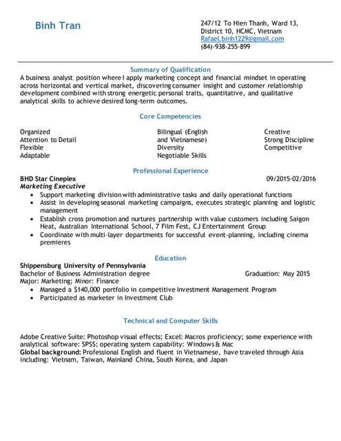 Daniel anthony visconti's 2013 resume | PDF