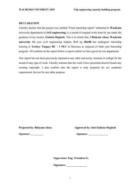 SUMMER INTERNSHIP REPORT 2016 (MECHANICAL ENGINEERING) | PDF | Drawing ...