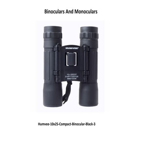 Binoculars And Monoculars | PPT