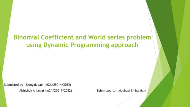 Binomial_Coefficient_and_World_series_problem_using_Dynamic_Programming ... Binomial_Coefficient_and_World_series_problem_using_Dynamic_Programming ...