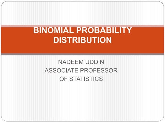 Negative Binomial Distribution_Probability Theory.pptx