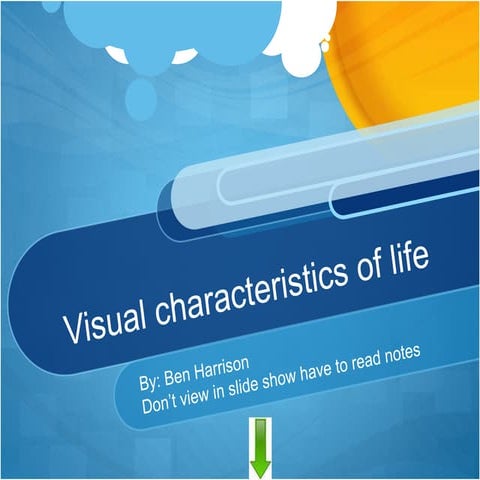 Bio. visual representation thing | PPTX