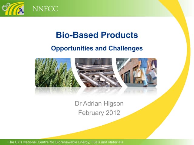 The role of bio based plastics on global land use change