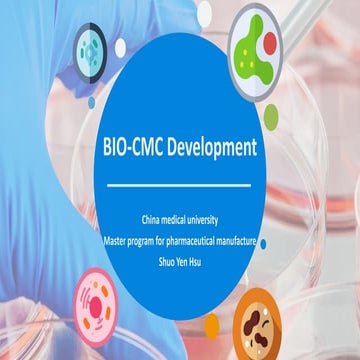 Bio cmc development | PDF