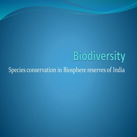 Bio-Conservation | PPTX