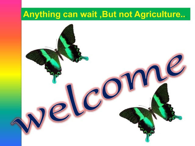 Biocontrol agents production and application | PPTX