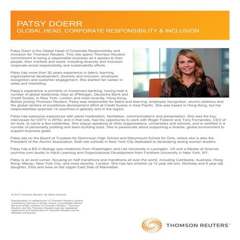 Patsy Doerr - Biography | DOC