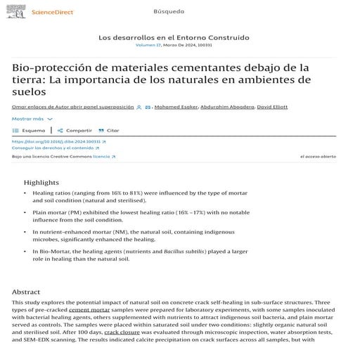 Bio-protection of cementitious materials below ground_ The significance ...