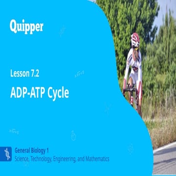 QUARTER 2 GENERAL BIOLOGY 1 POWER POINT PRESENTATION ABOUT ADP-ATP ...