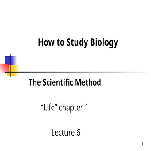 BIO111 Lecture 6 Scientific Method (3)(1).pptx