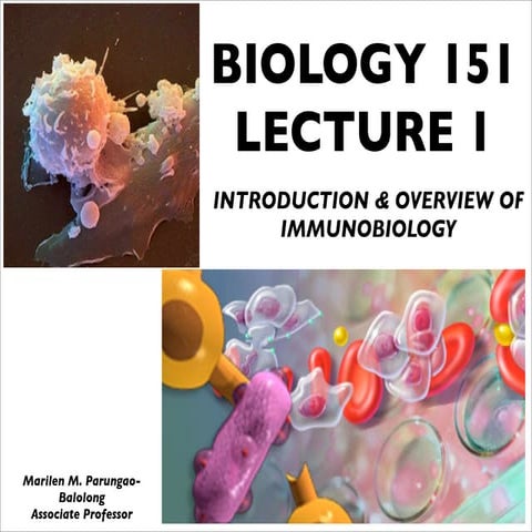 Introduction to Immunology | PPT