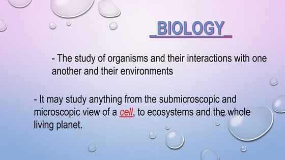 Bio 1 Biology and Properties of life.pptx