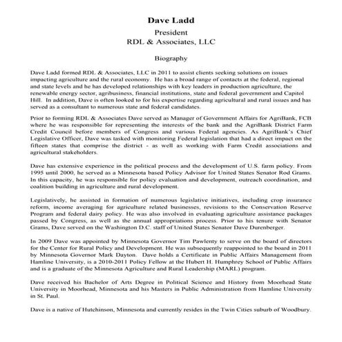 Bio (2) dave ladd | DOC