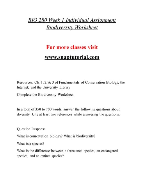 Bioregional Portrait (50 pts. possible) The following assignment | DOCX