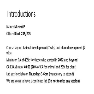 Bio 306_ Introduction to animal development LT 1-1.pptx