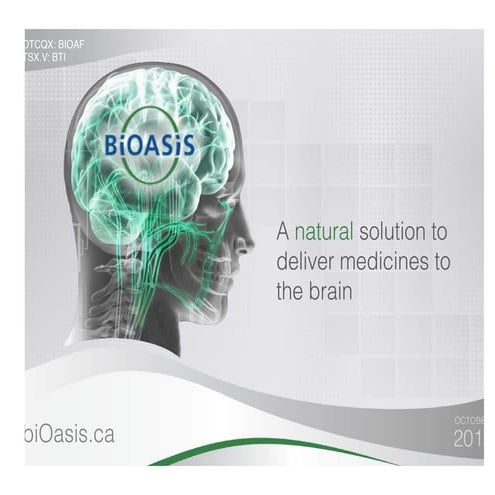 biOasis Technologies, Inc. Presentation - October 2014 | PPT