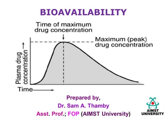 Pharmacokinetics and Therapeutics Correlation Simplified Approach | PDF