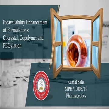 Bioavailability enhancement | PPT