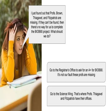 BIOB90 Choose Your Own Adventure | PPTX | Undergraduate Education ...