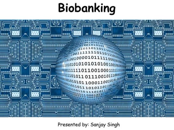 Biobanking market.pdf | Biotech and Biomedical Industry | Industries