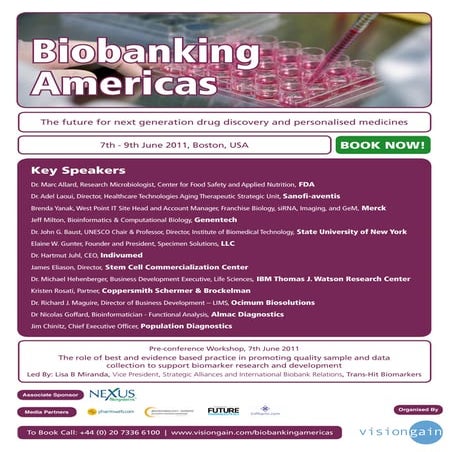 Biobanking 2011 | PDF