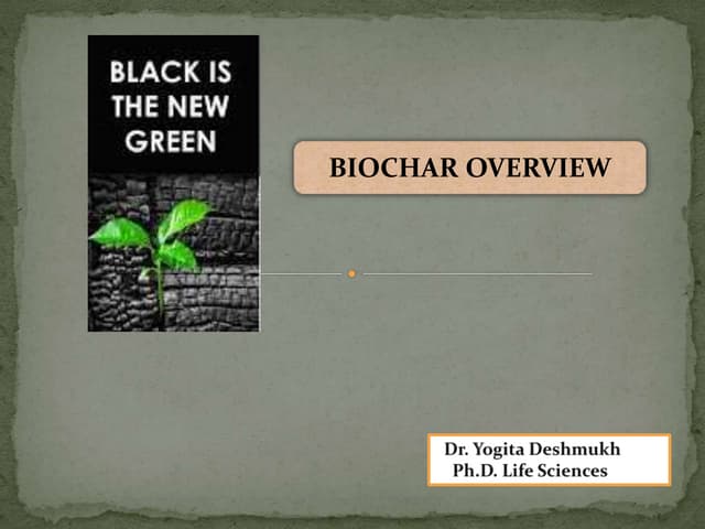 What is biochar (2) | PPTX