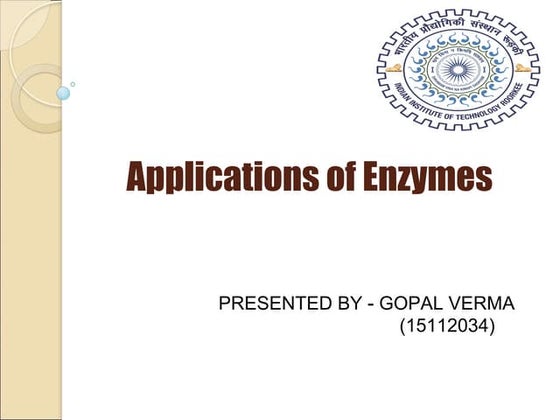 Methods of enzyme isolation and purification | PPT