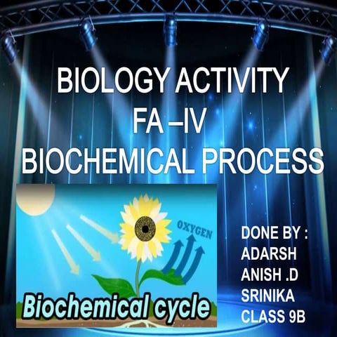 Biochemical process.pptx 123 | PPTX