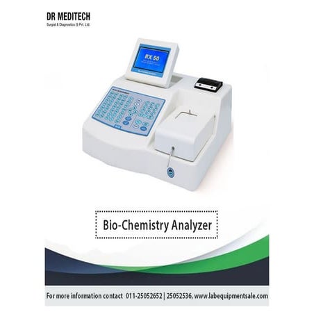 Biochemistry Analyzer | PDF