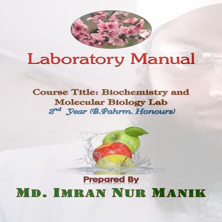Biochemistry and molecular biology lab MANIK | PDF