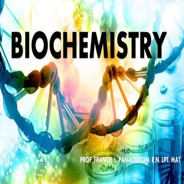 Biochemistry cell (1) | PPT