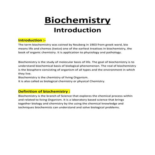 BIOCHEMISTRY INTRODUCTION - UNIT 1 FOR BSC NURSING.pdf