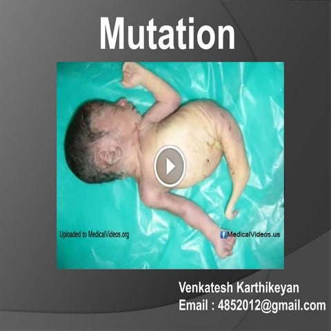 Types of Mutations Explained in Detail | PPT