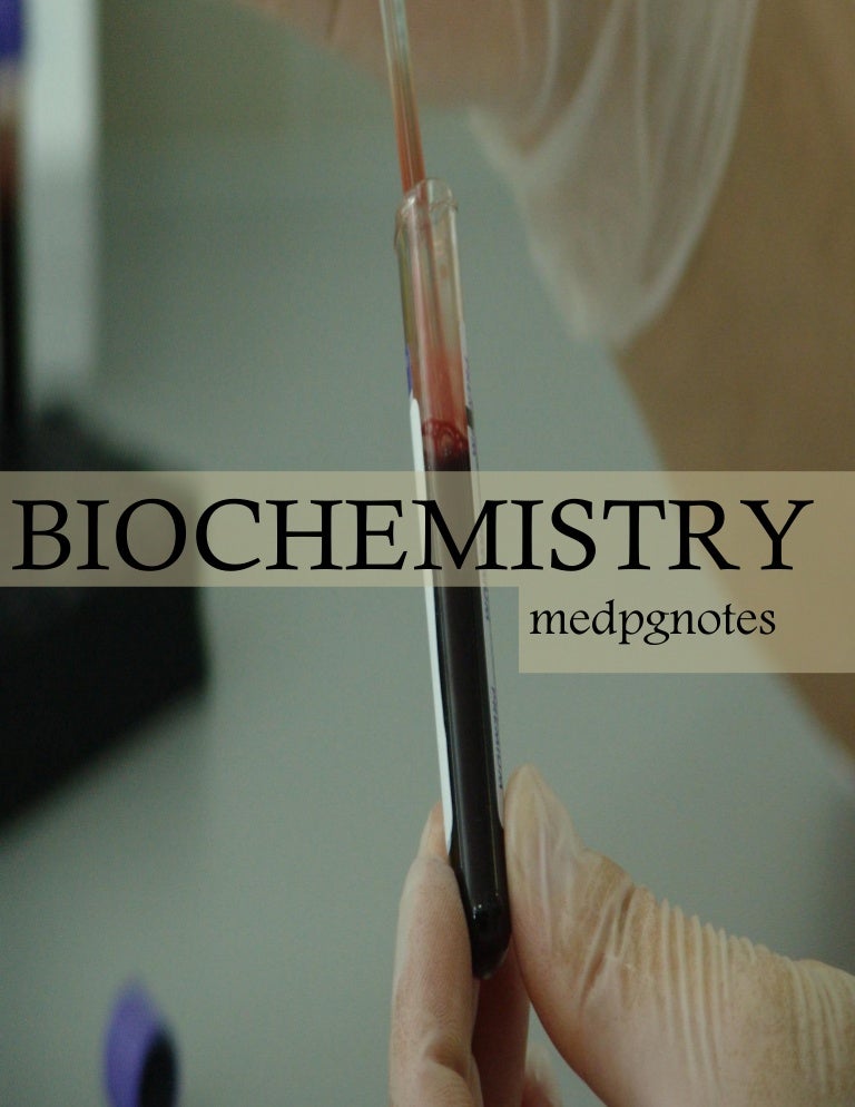 Biochemistry sample