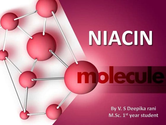 Vitamin b3, NIACIN | PPT