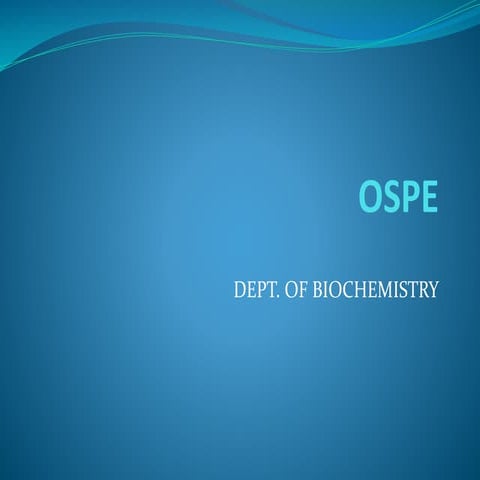 Biochem OSPE -2.pdf with clinical cases and fluid composition | PDF