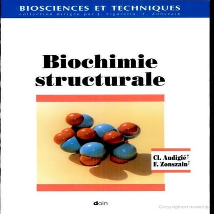 Biochimie structurale | PDF