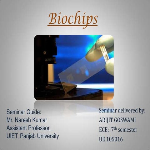 Biochips Seminar | PPT