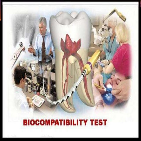 Biocompatibility tests | PPTX